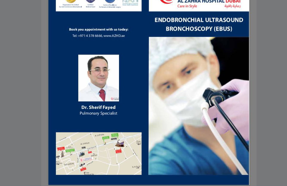 The endoscopic center of the intra luminal ultrasound including both ...