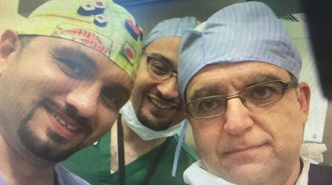 Photo with surgical oncology team in 2016 with Dr Samim Alzubaidi at ...