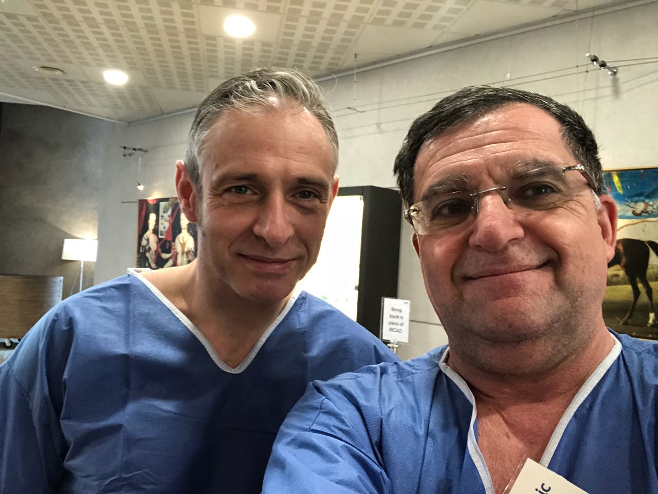With professor Derek Mannas and Mr Jeremy French Hepatobiliary surgeons ...