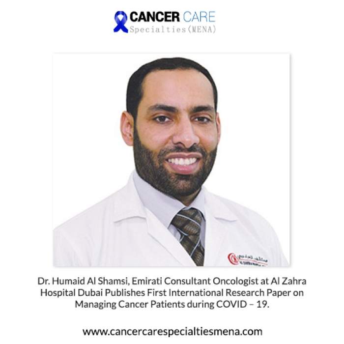 First International Research Paper on Managing Cancer Patients during ...