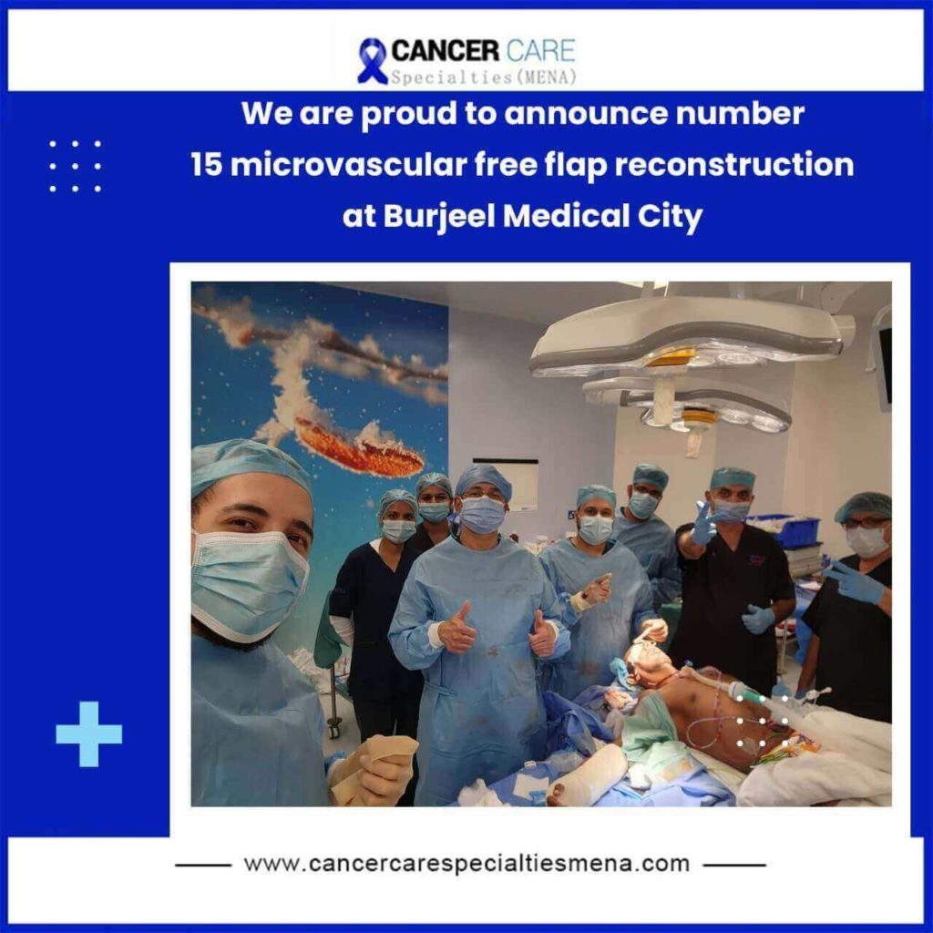 We are proud to announce the number 15 microvascular free flap ...
