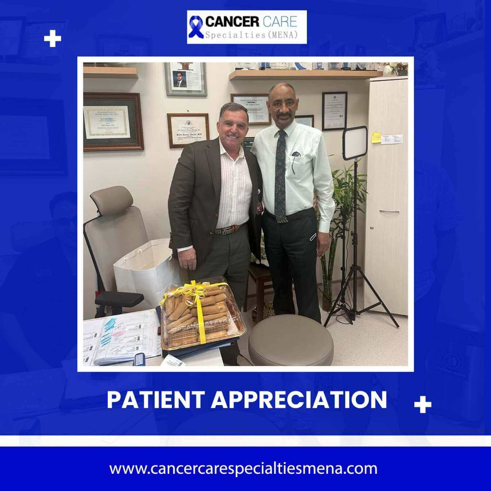 Patient Appreciation | Cancer Care Center UAE