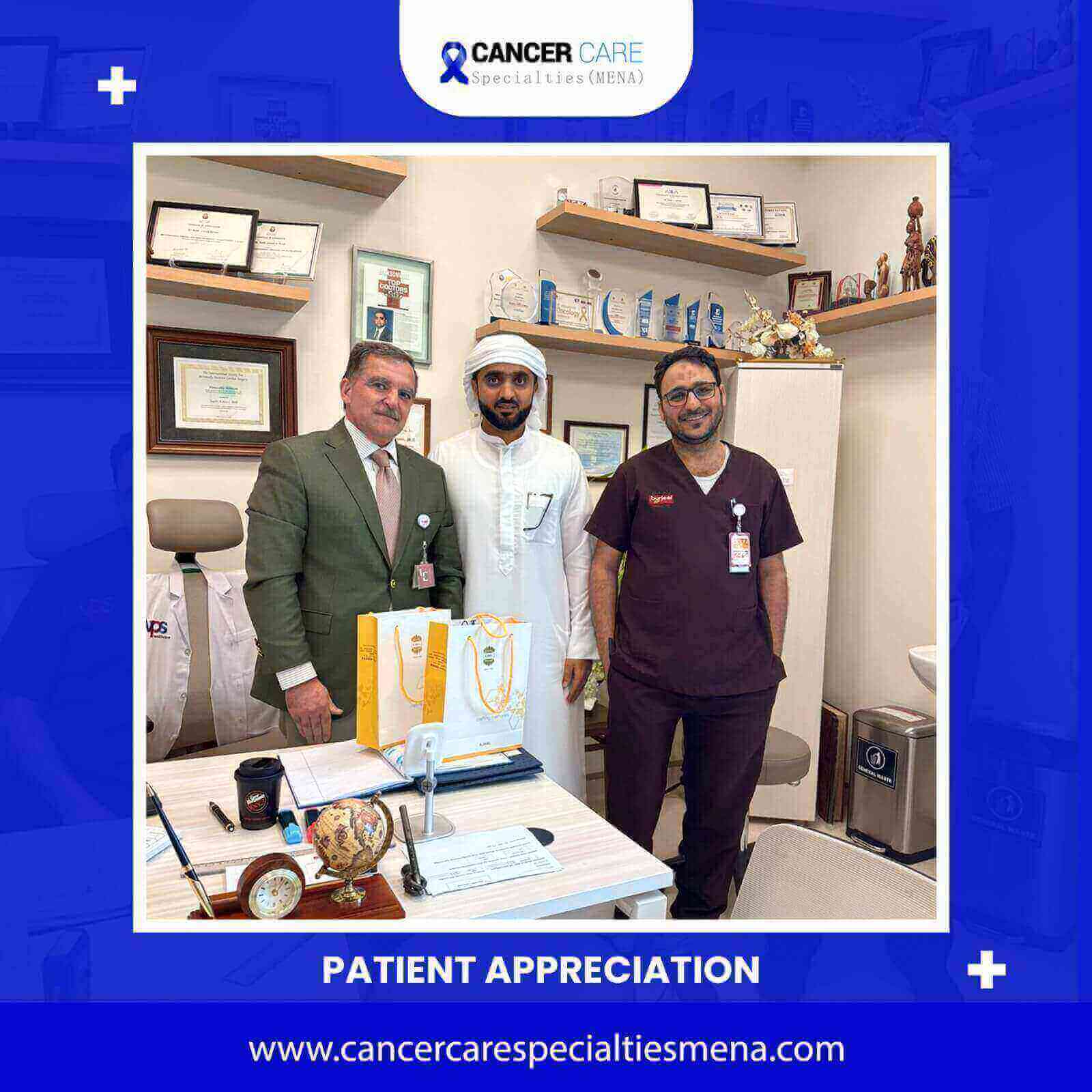Patient Appreciation | Cancer Care Center UAE
