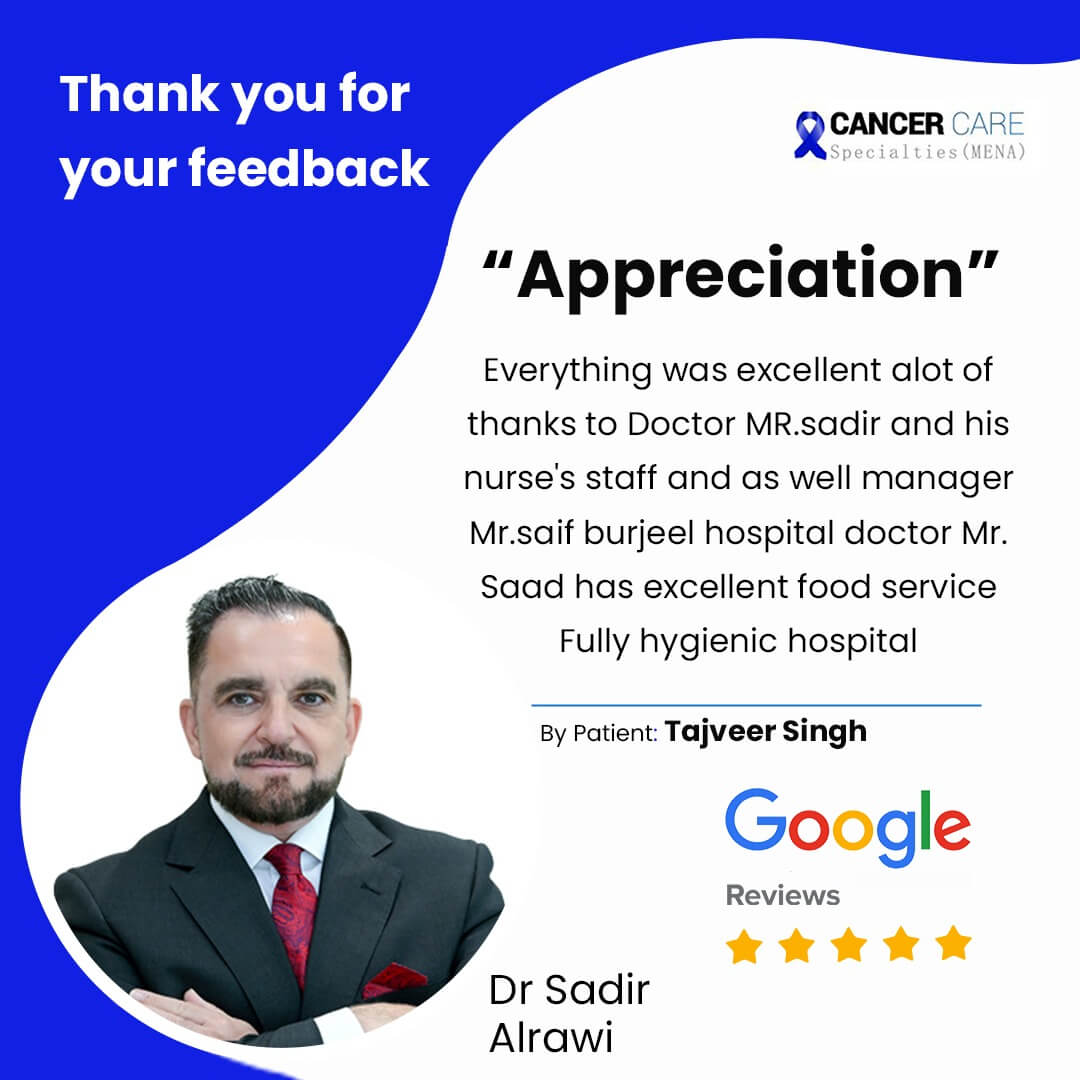 Patient Appreciation | Cancer Care Center UAE
