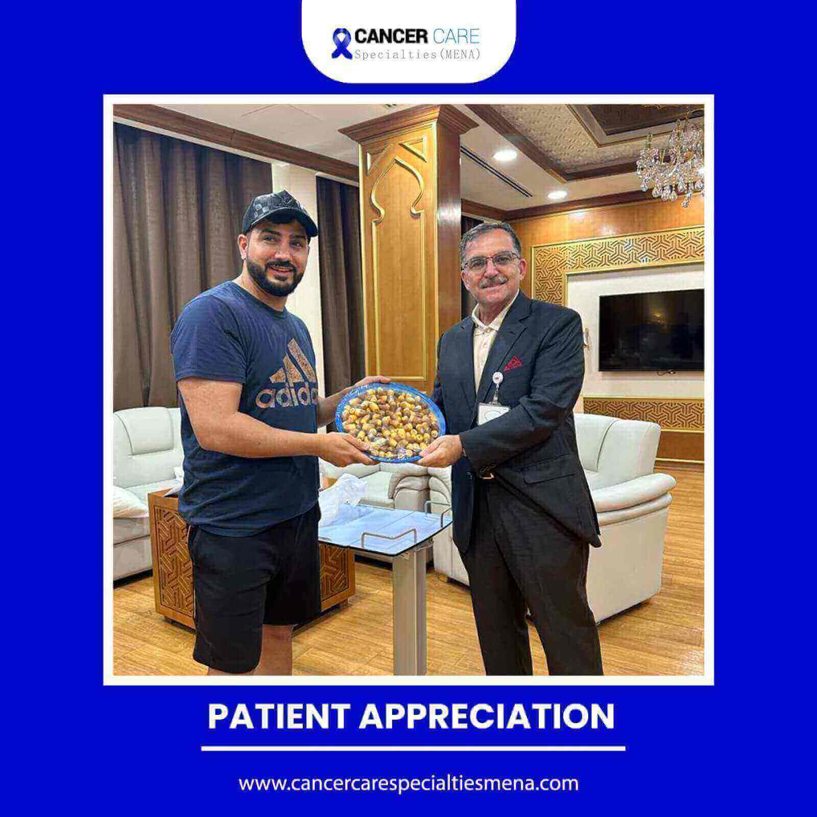 Patient Appreciation | Cancer Care Center UAE